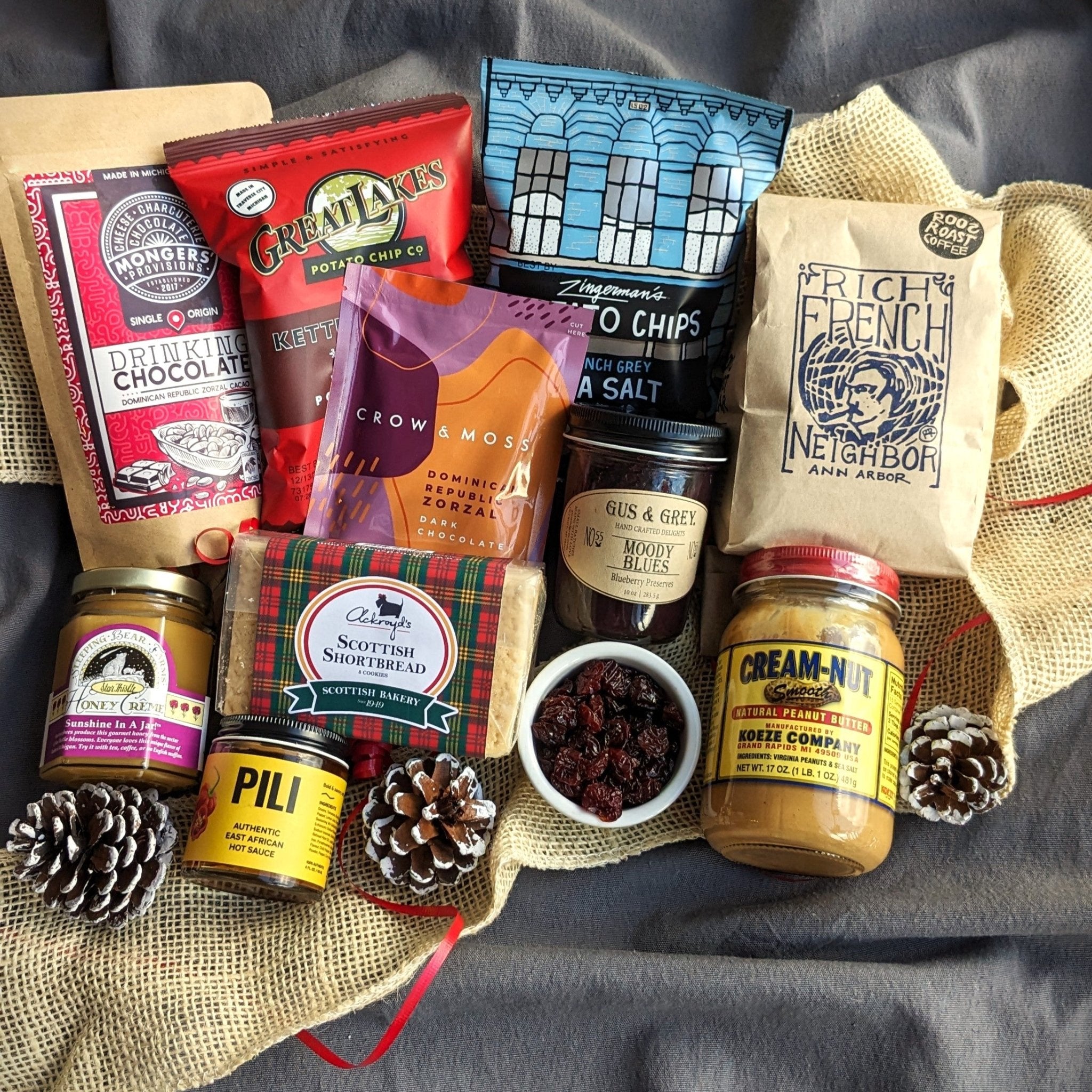 Mighty Michigan Gift Box – Mongers' Provisions