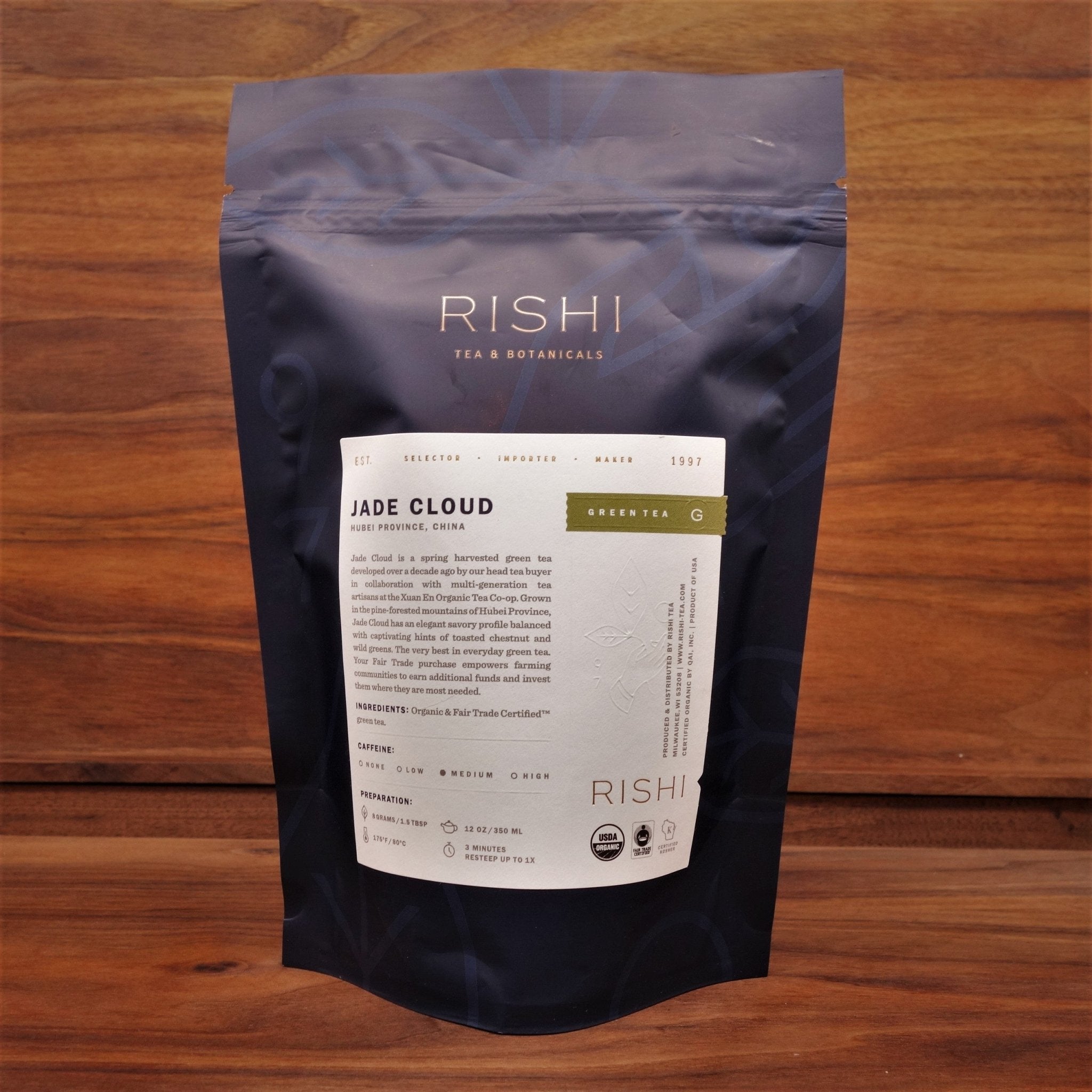 Rishi - Jade Cloud Green Tea – Mongers' Provisions Rishi - Jade Cloud Green Tea – Mongers' Provisions